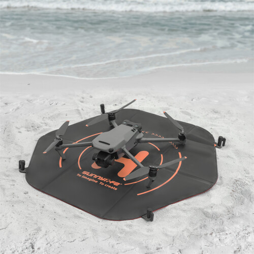 (red, 60cm) Drone Landing Pad AVATA 2 Double-sided Leather Waterproof ...