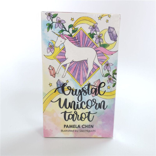(Crystal Unicorn Tarot)Tarot Deck Kaart Orakel Bordspel Feest Tover ...