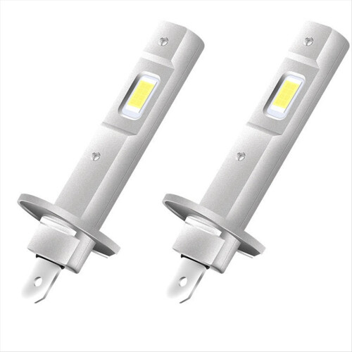 2 db autós H1 fényszóró izzó szuper fényes LED lámpa izzó 12V 25W ...