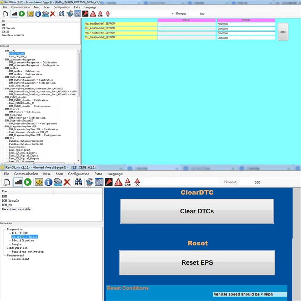 Para o programador de ECU OBD2 Renolink V2.11 para Renault/Dacia ...