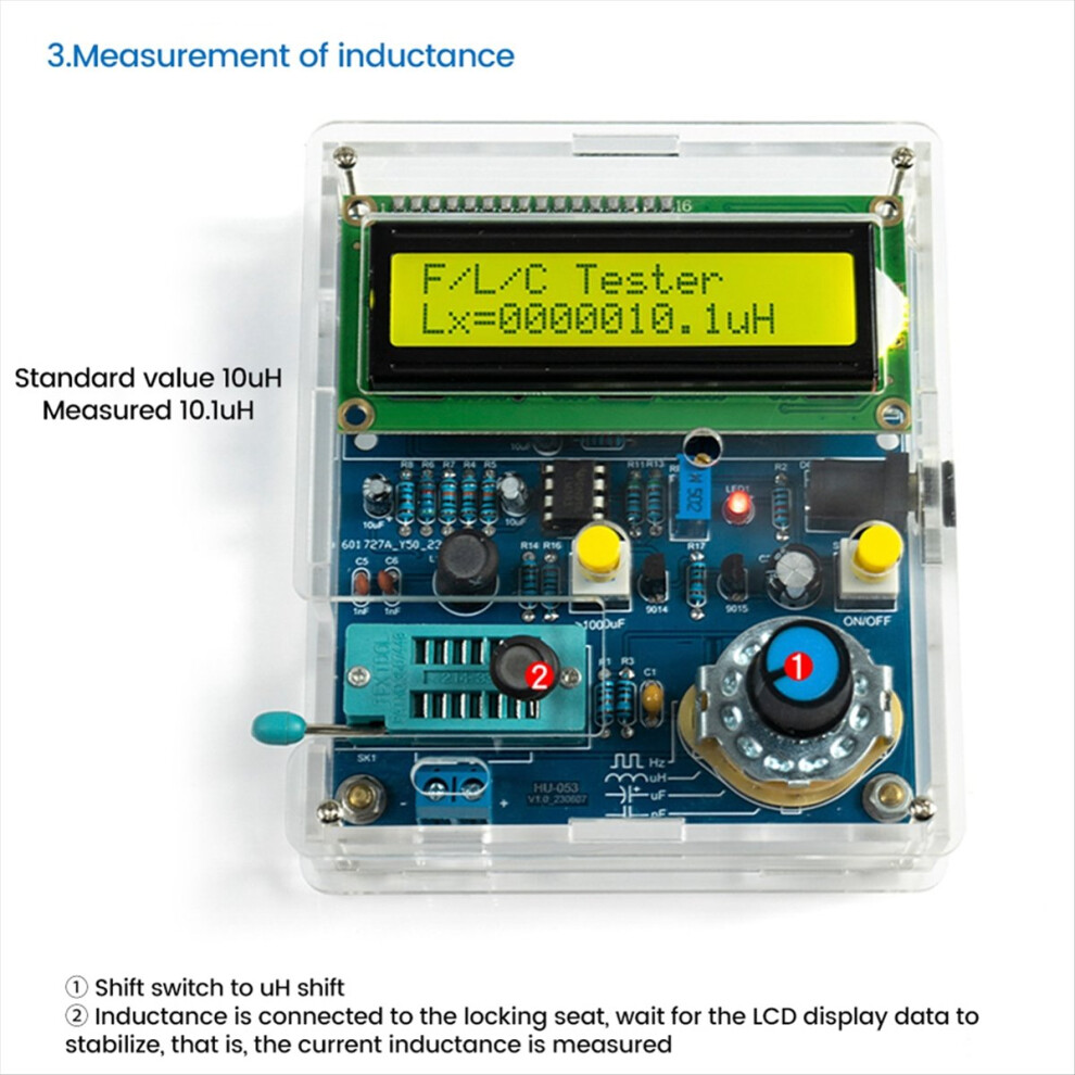 DC5V High Digital Inductance and Capacitance Measuring Instrument ...