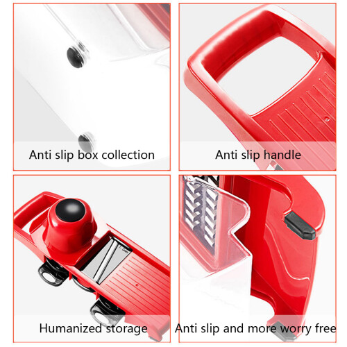 Mandoline Gourmet Prep Pro avec lames interchangeables, compatible lave ...