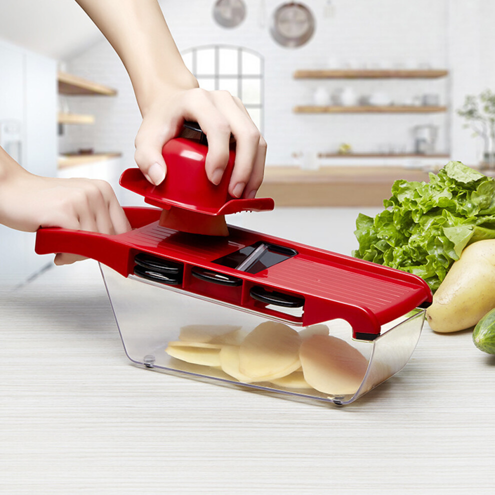 Mandoline Gourmet Prep Pro avec lames interchangeables, compatible lave ...
