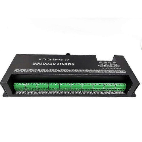 30 Channel RGB DMX512 Decoder LED Strip Controller 60A Dimmer PWM ...