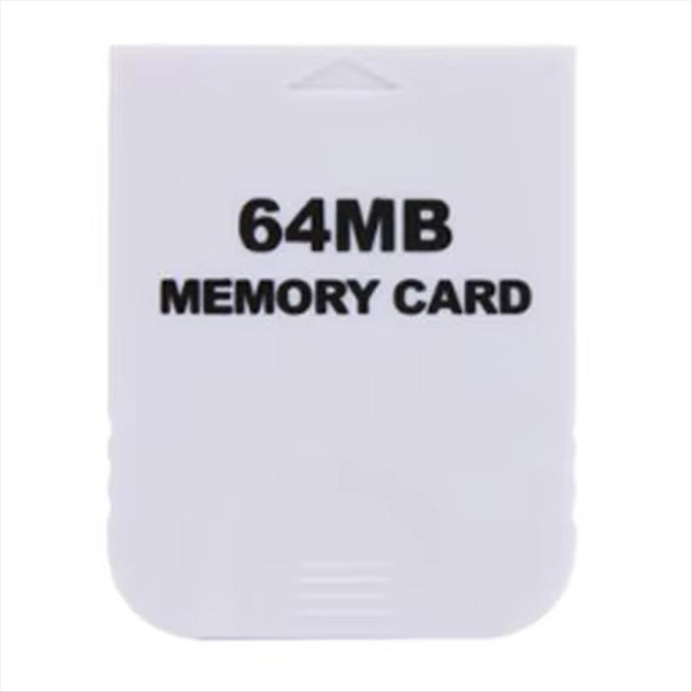 White Memory Card High Speed Flash Chip Easy to Use for Game 64MB on OnBuy