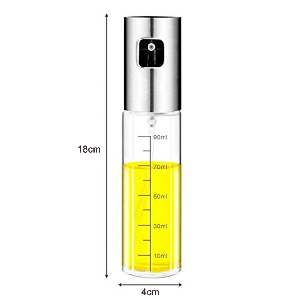 Vaporisateur d'huile d'olive réutilisable, flacon pulvérisateur de ...