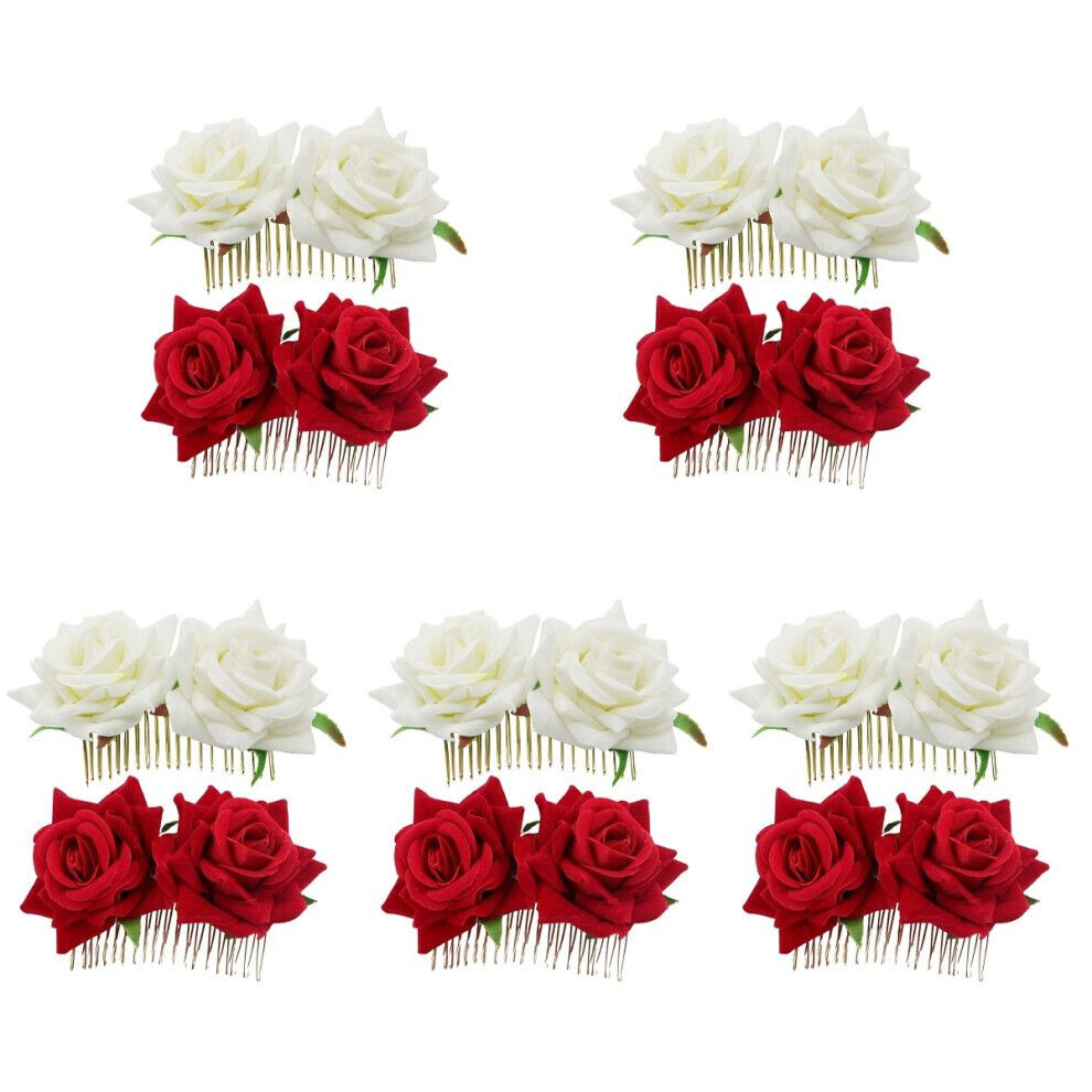 10 pinces à chignon en tissu - Peignes on OnBuy