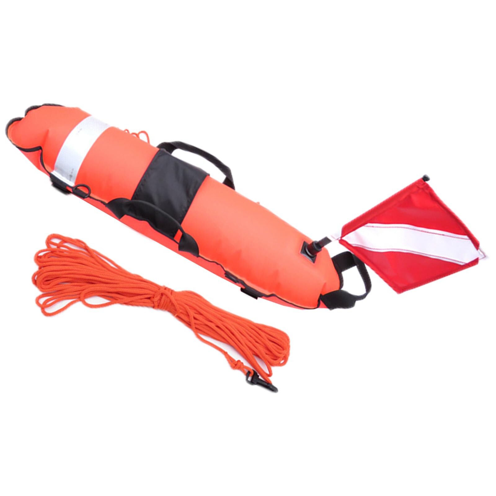 (Red, 83x25x25cm) Dive Flag Signal Float High Visibility Buoy For Scuba ...