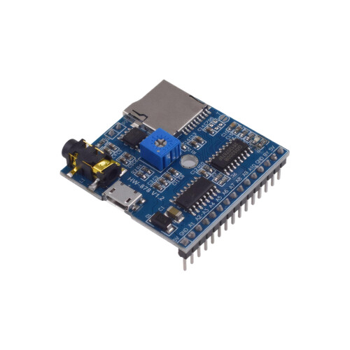 Module MP3 Player Triggers Playback Of Voice Module And USB Socket. on ...