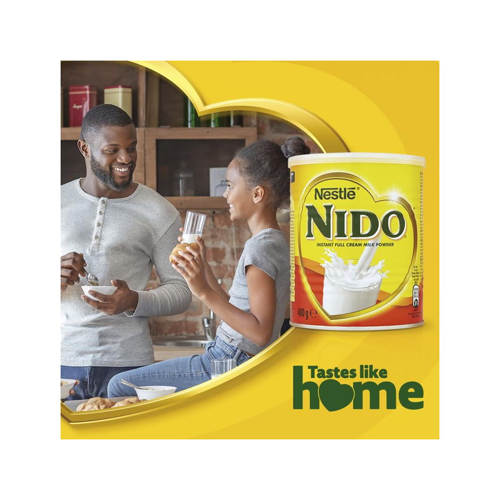 Nido Instant Full Cream Milk Powder, Substitute for Fresh Milk, for Tea ...