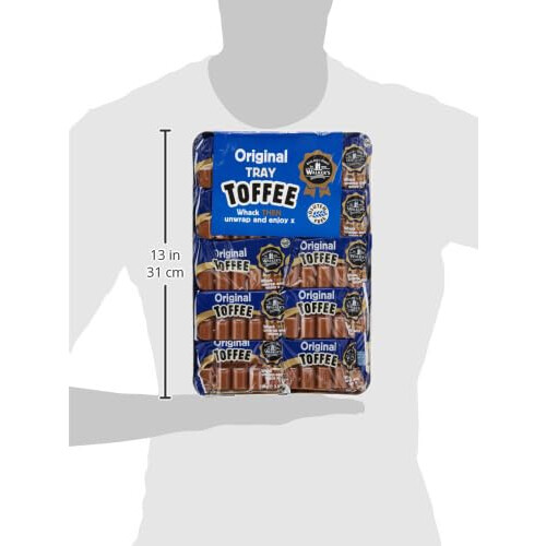 WALKERS Nonsuch Original Creamy Toffee Bars in Traditional Tin Tray 100 ...