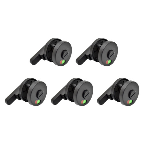 5x Bathroom Engaged Indicator Lock For Public Restroom Stall Restroom ...