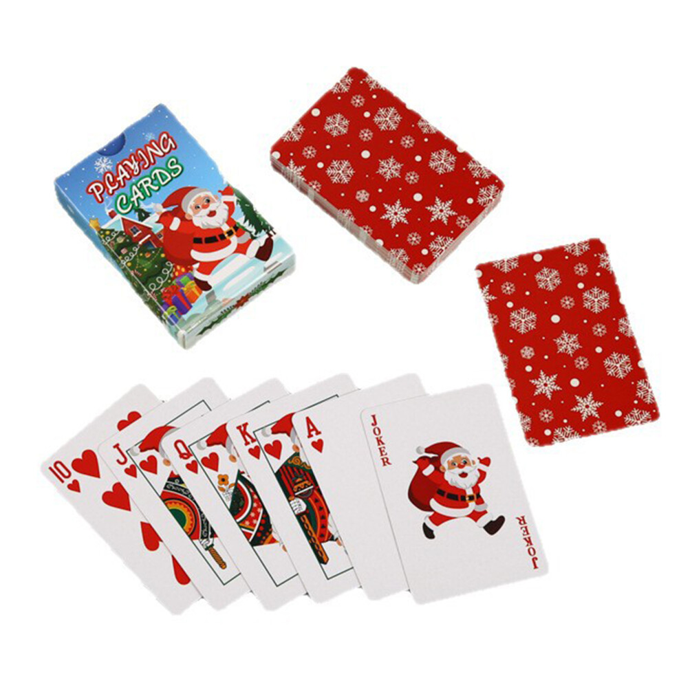 Playing Cards For Family Night Christmas Playing Cards Deck Durable on ...
