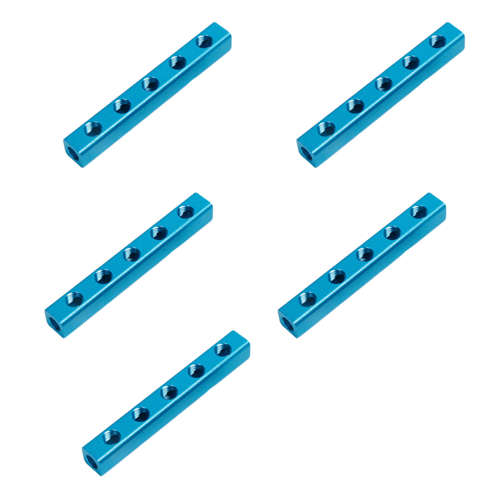 (5 positions with 8) NPT 1/4 Inch Port Air Manifold 1/4 NPT 4 Way Hose ...