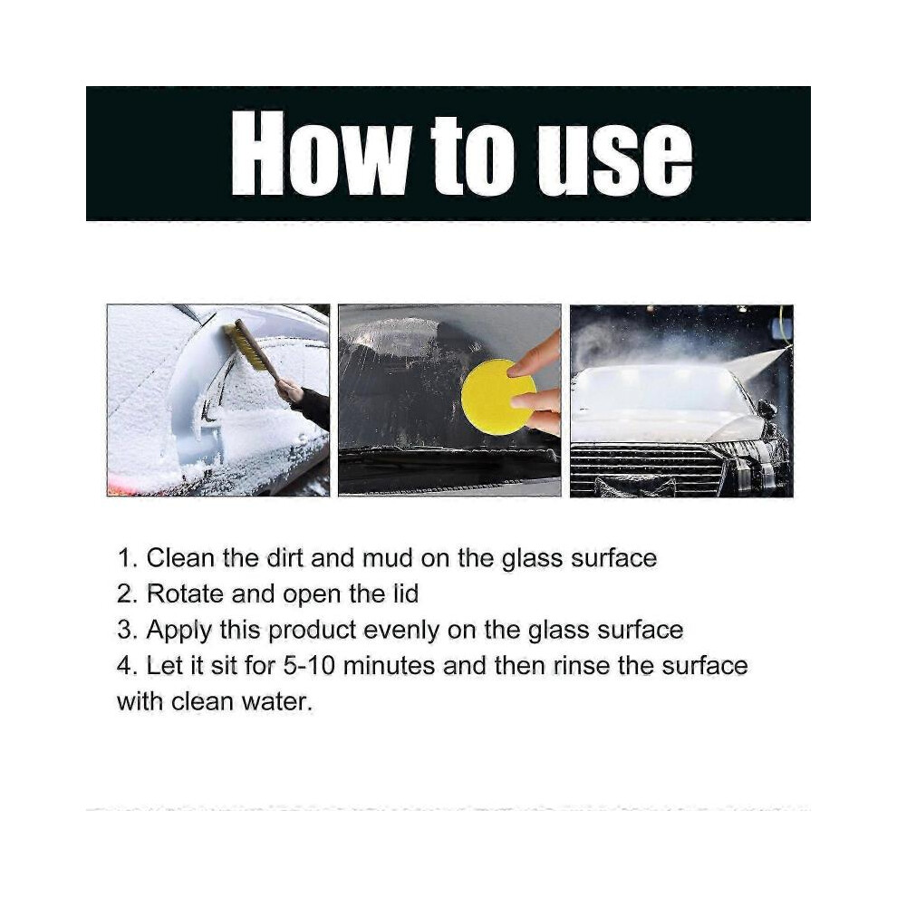 2025 Latest Model Car Snow Removal Cream, Car Snow Removal Windshield ...