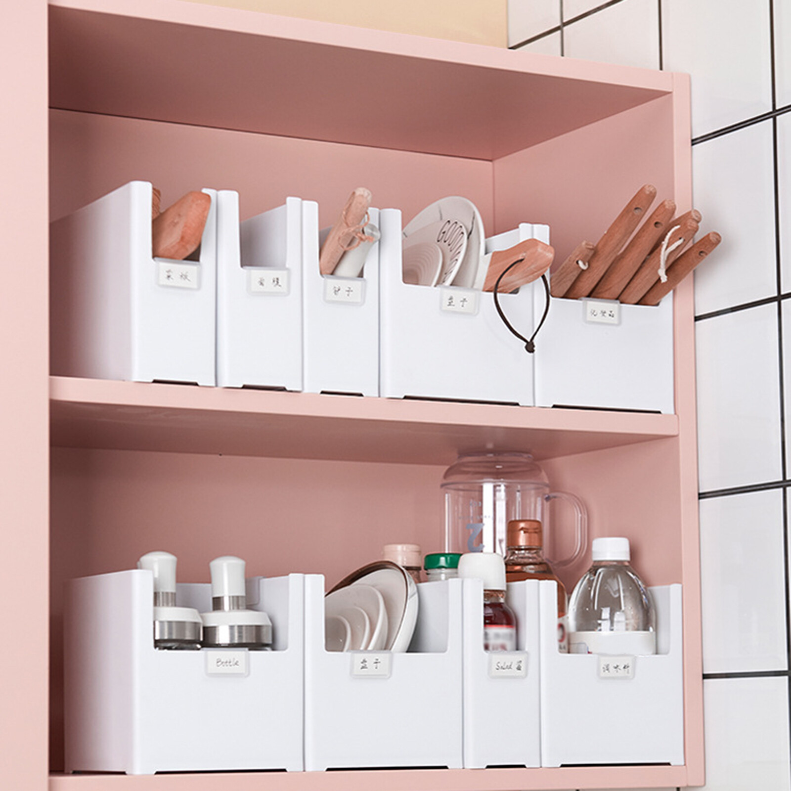 Boîtes de rangement compactes, organisateurs de cuisine peu encombrants ...