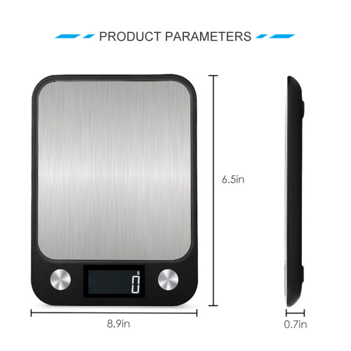 Kitchen Measuring Scale With Auto Shut Off, Easy To Clean Surface For ...