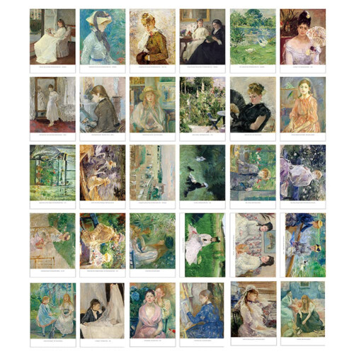 Beautiful Art Postcards set of 30 Berthe Morisot Post card variety pack ...