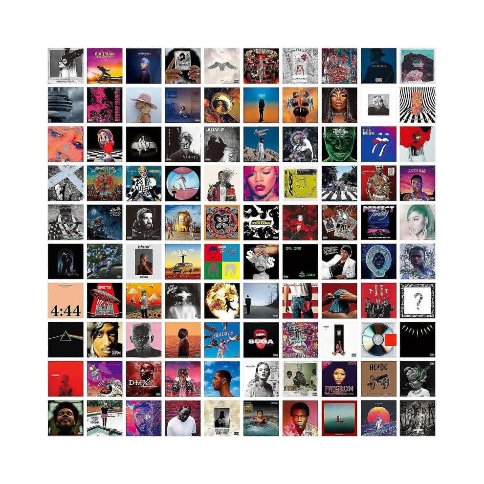 100 Print Album Covers | Unique Square Printed Photos 5x5 | Album Cover ...