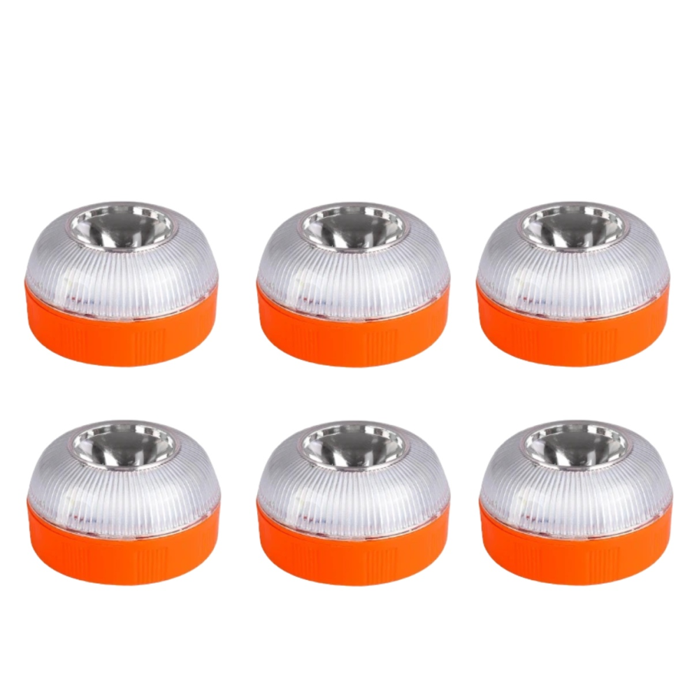 Luces Led De Emergencia V16 Luces De Advertencia Blancas Y Amarillas