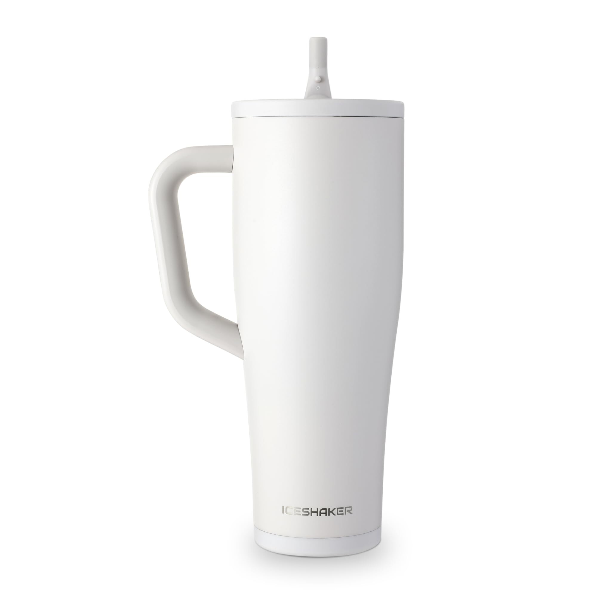 Ice Shaker Gobelet de 40 oz avec poigne et paille | Plage de sable de ...