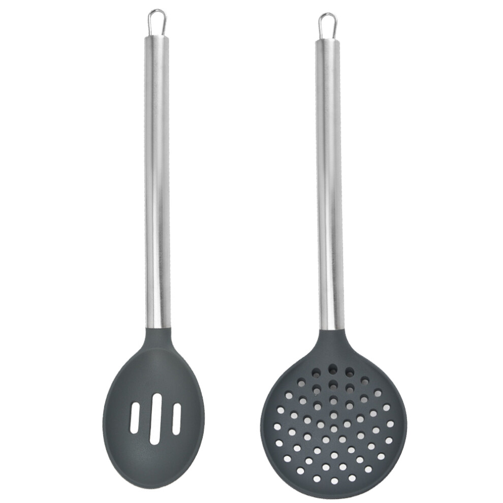 Effortless Kitchen Mastery, Non-Stick Silicone Spoon Set, Scratch ...