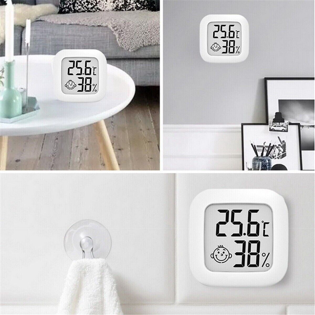 Temperatur- und Feuchtigkeitsmonitor im kompakten Design ...