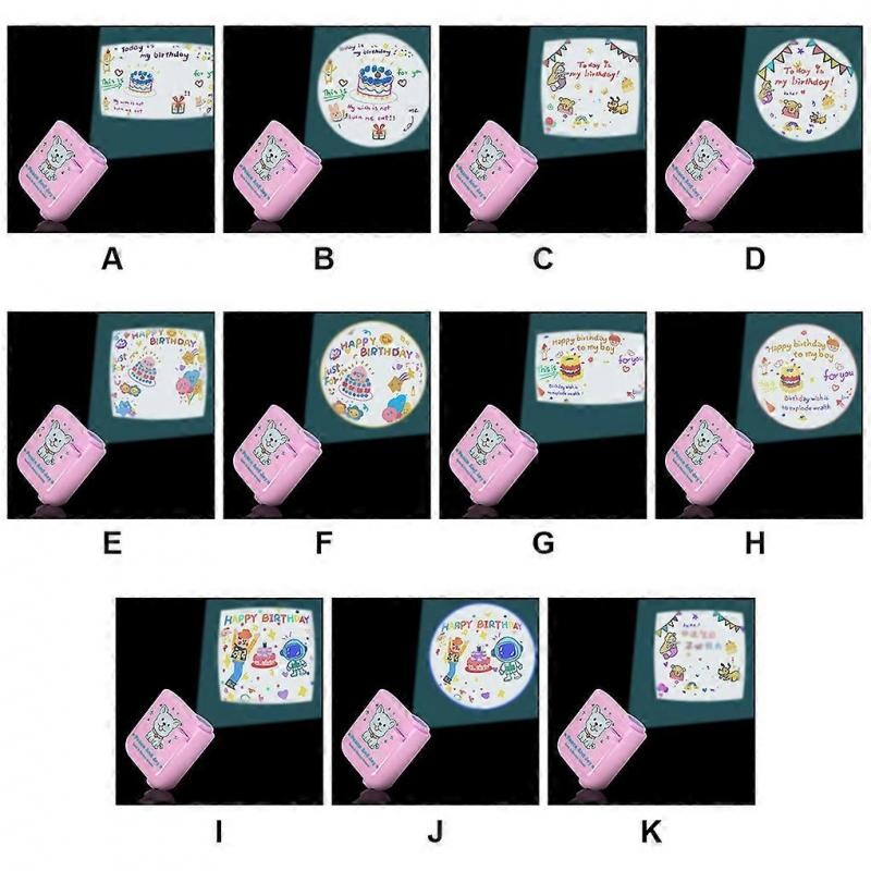 (Type 4 Square)Sunset Lamp Projector Fairy Lights Multi-Choice Fabulous ...