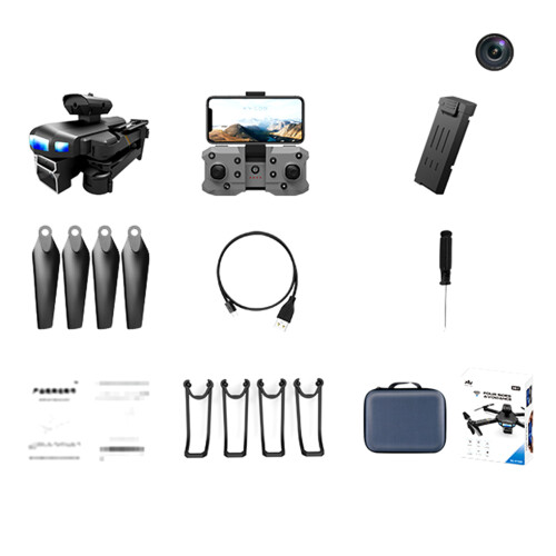 (Single Camera) Mini Drone Toy Plane Folding Design 360 Rolling ...