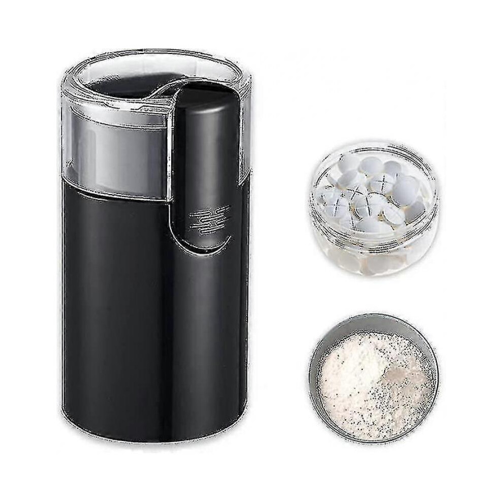 Electric Pill Crusher Grinder, Grind The Medicine And Vitamin Tablets ...