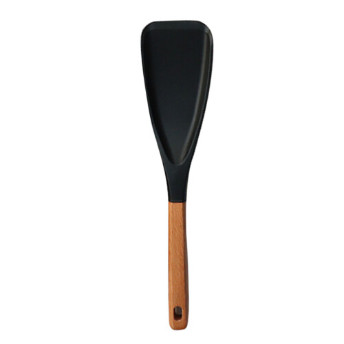 Colher de servir com design ergonômico, antiaderente, em silicone, para ...