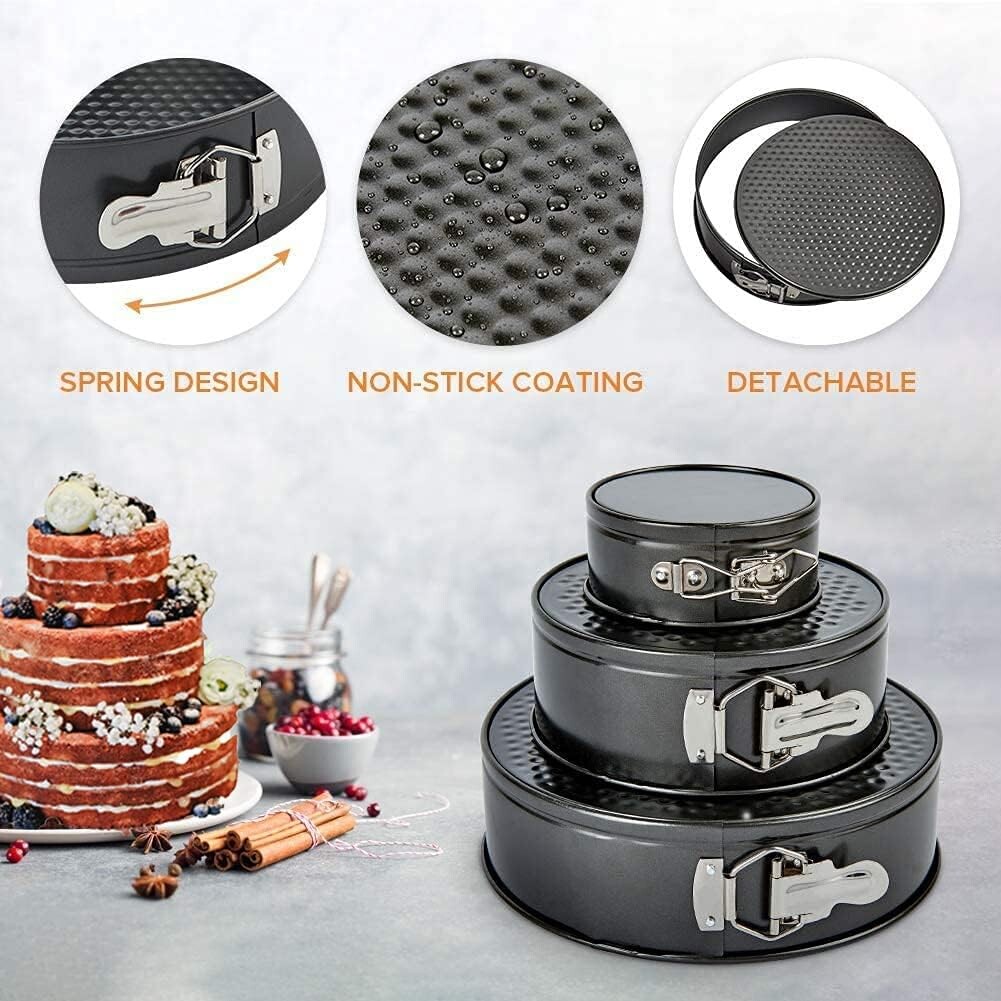 Springform Pans For Cheesecakes, Quality Carbon Steel Nonstick ...