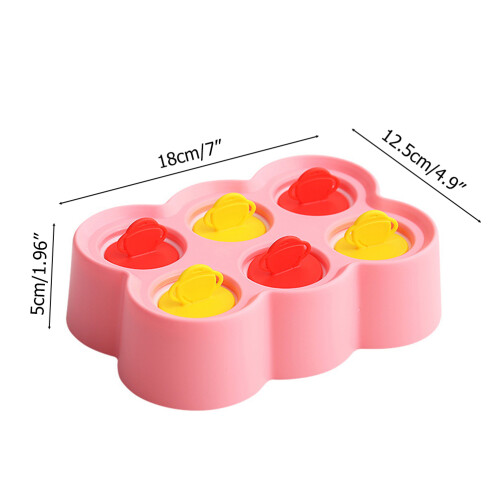 Moules à glace créatifs en forme de dessins animés, en silicone ...