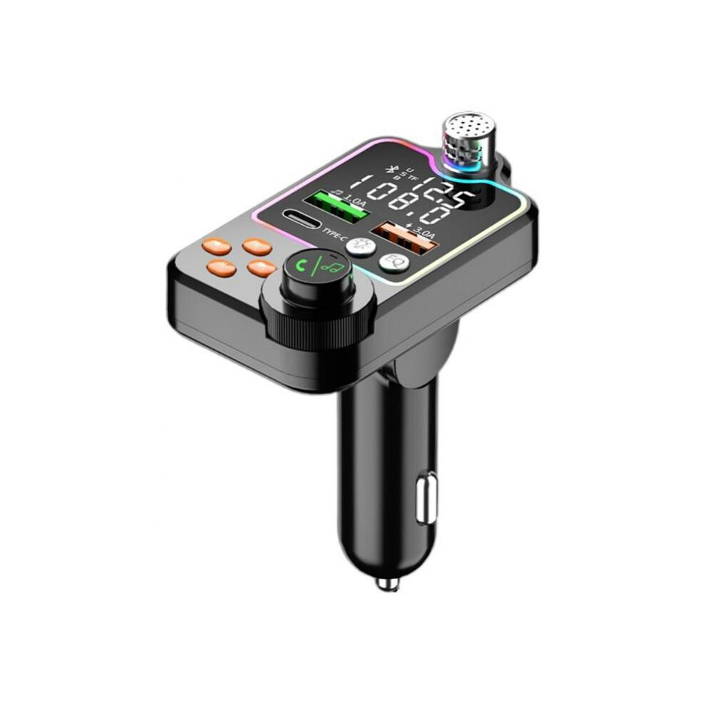 (Q15) Émetteur FM, kit mains libres sans fil Bluetooth 5.0 pour voiture ...