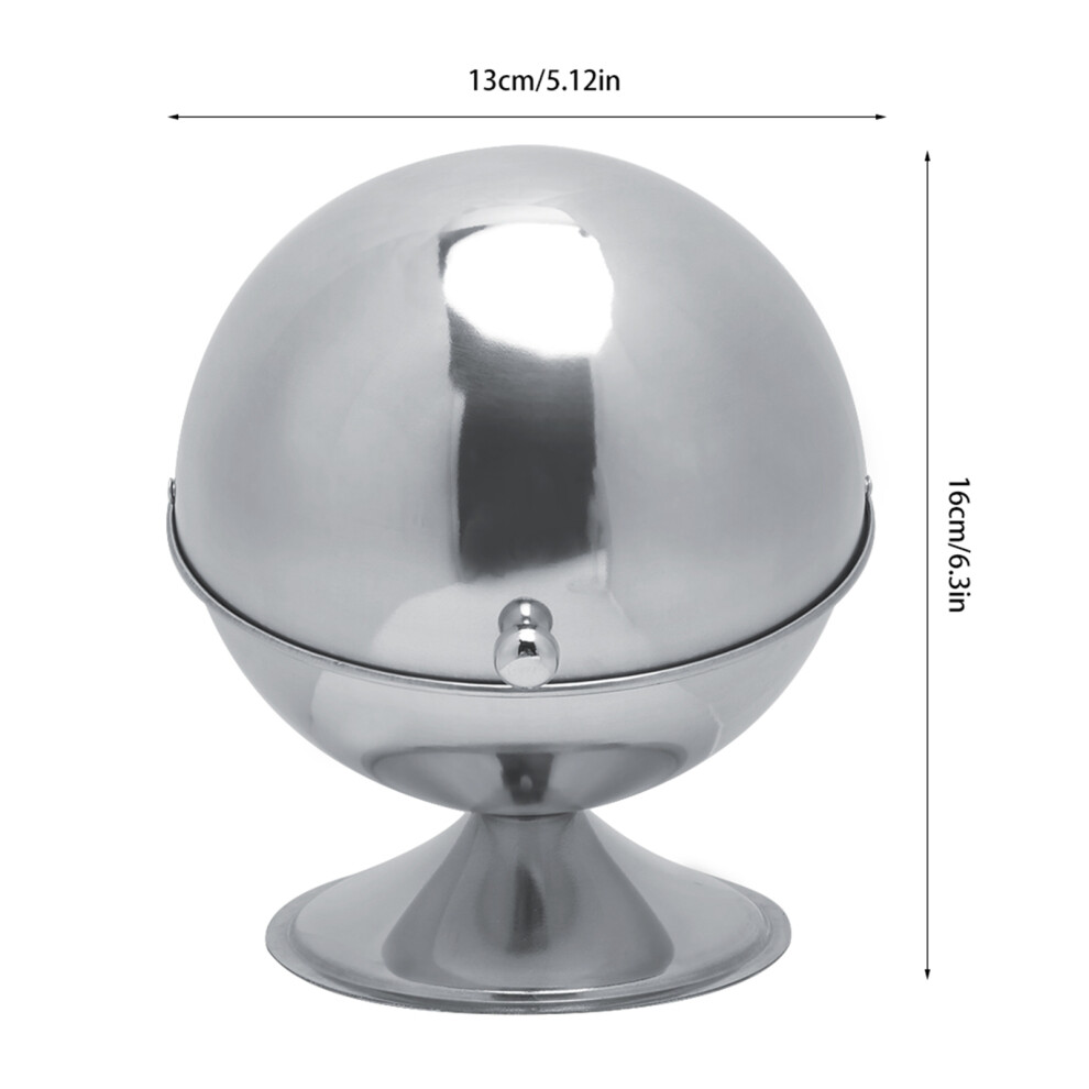 Salt & Spice Jar with Swivel Cover – Stainless Steel Kitchen Container ...