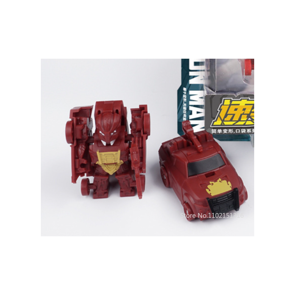 (Modello 22) Mini robot di trasformazione Kit giocattolo Modelli 2 in 1 ...