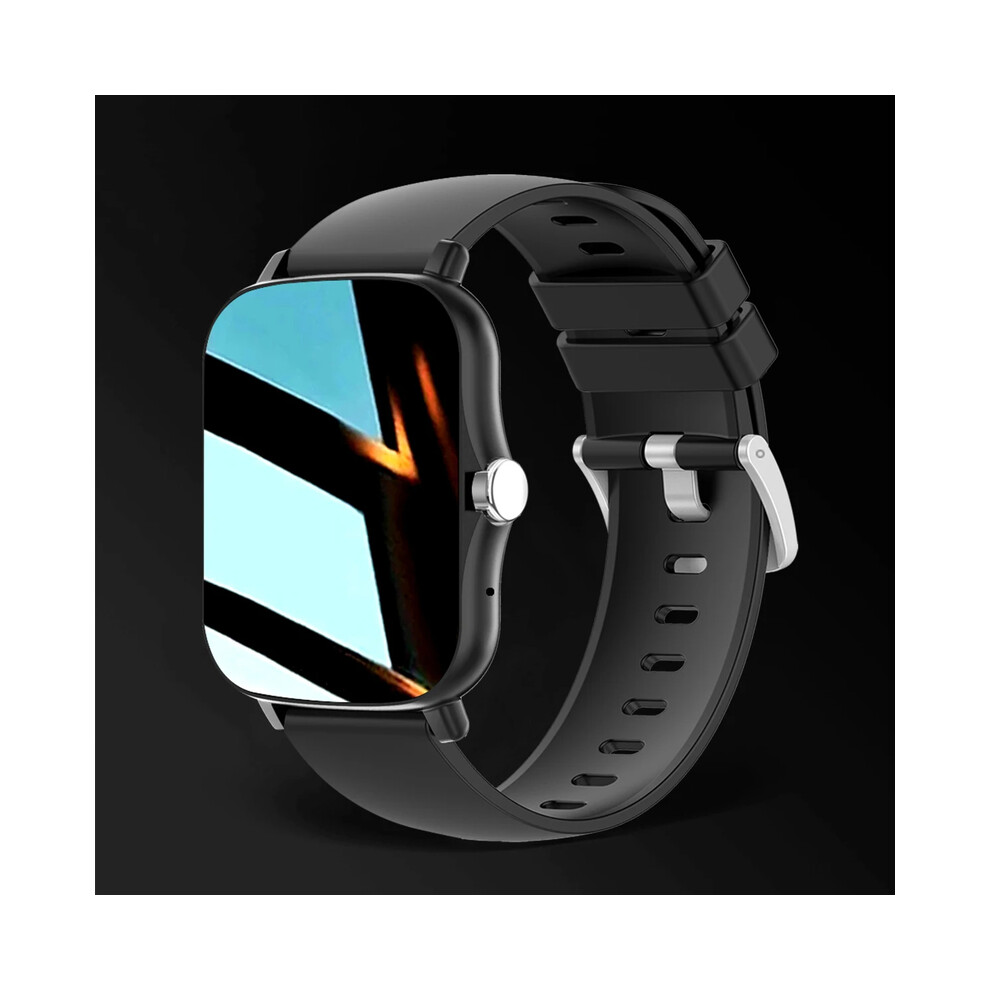 (Nero) Nuovo Smartwatch 2025 con smartphone Android, display a colori ...