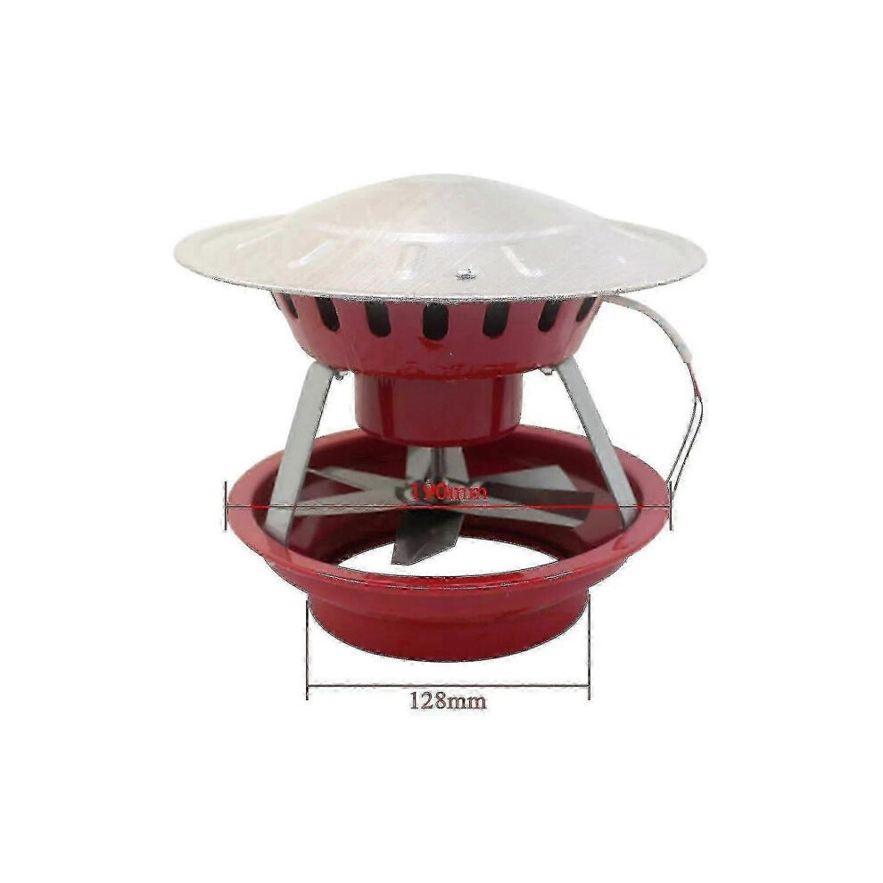 Induced Draft 80w Exhaust Fan Household Chimney Induced Extractor Smoke ...