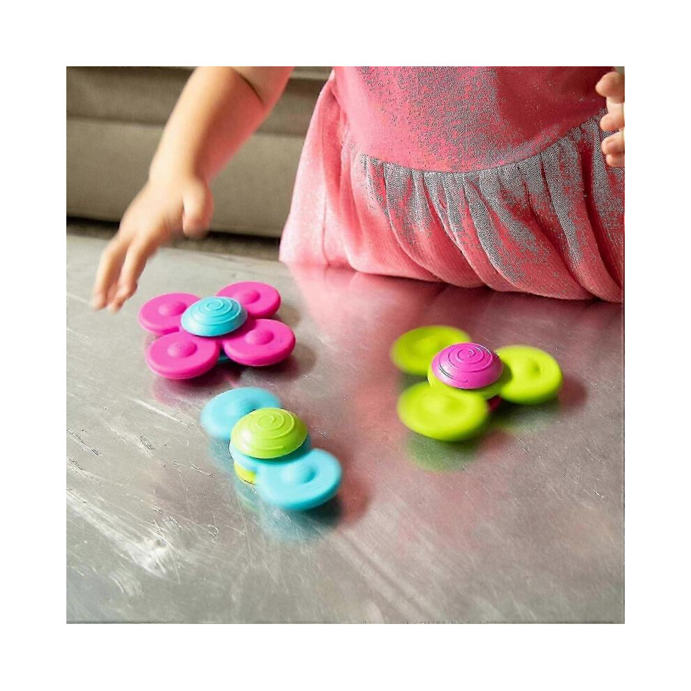 Fat Brain Toys Whirly Squigz - Creative Building & Sensory Toy for Kids ...