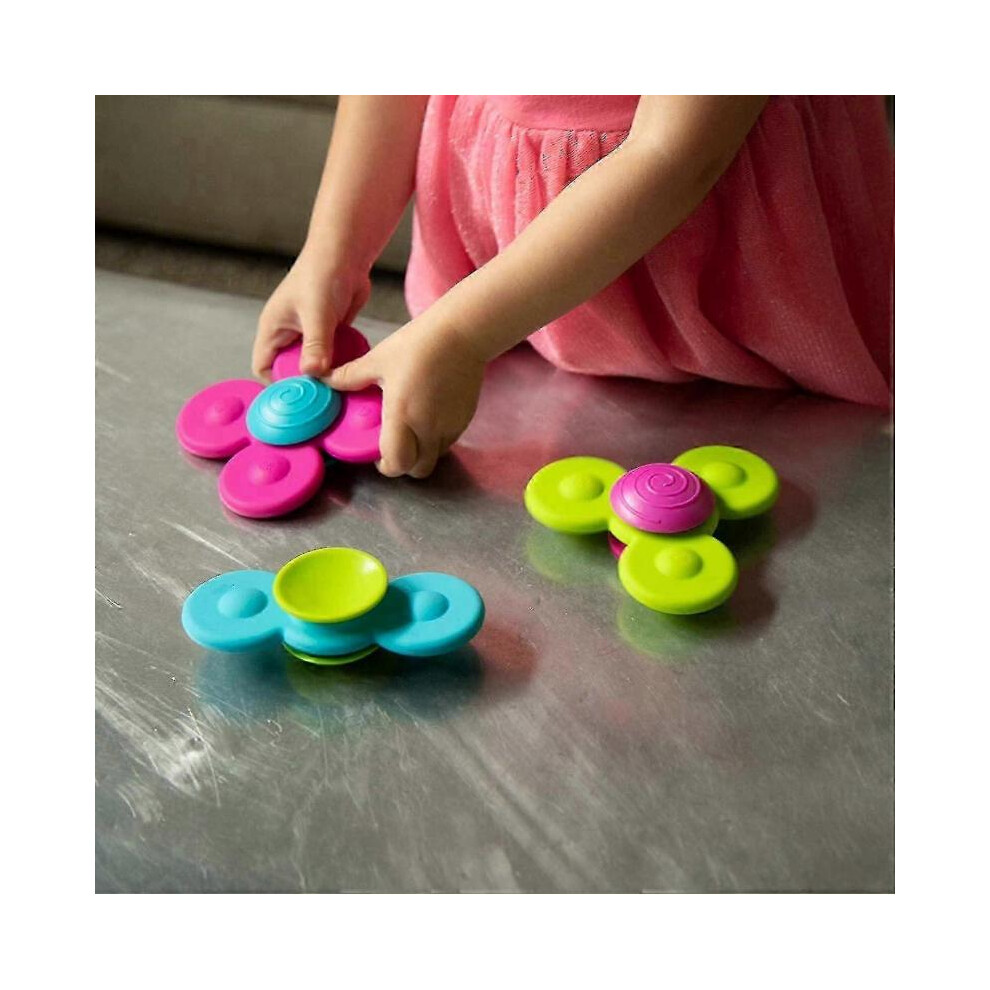 Fat Brain Toys Whirly Squigz - Creative Building & Sensory Toy for Kids ...