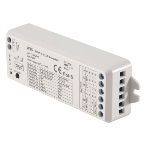 Tuya LED Controller 5 in 1 Dimmer CCT RGB RGBW RGBWW RGBCCT Strip Smart ...