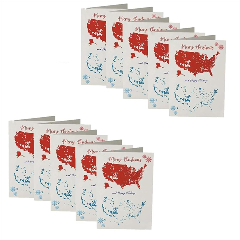 2024 Merry Christmas America Card, Merry Christmas Card, Funny Greeting ...