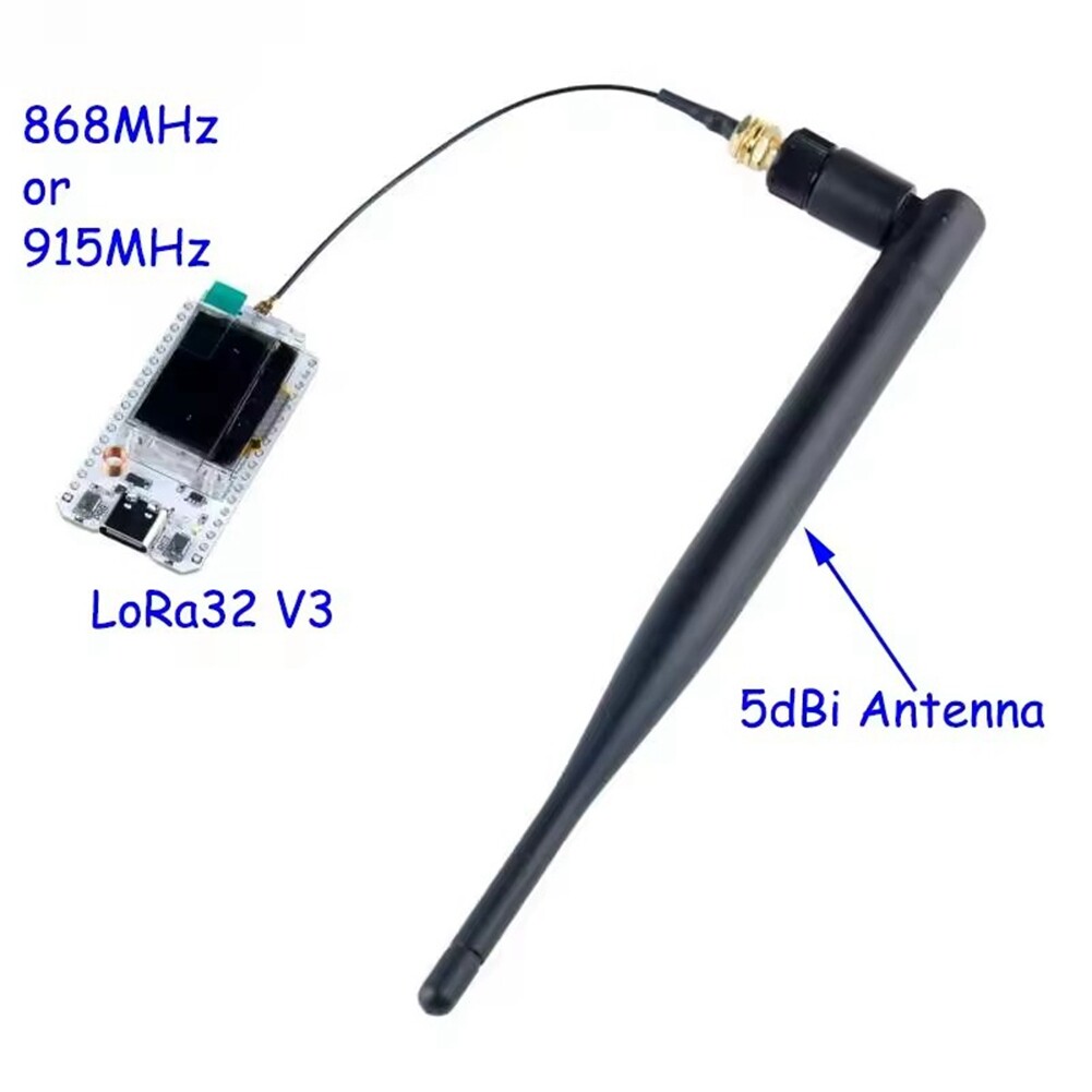 Heltec LoRa32 V3 863-928MHZ ESP32 LoRa Dev-Board SX1262 0,96 inch OLED ...