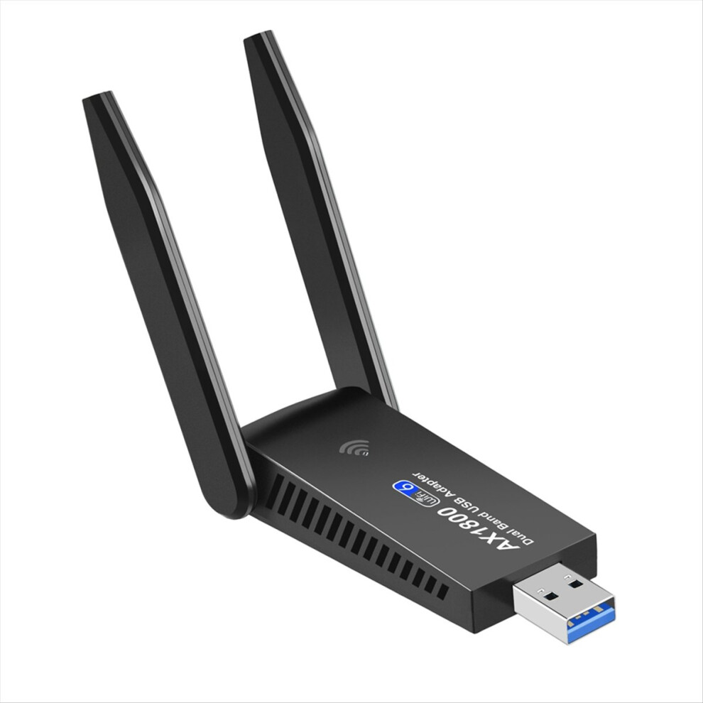 1800Mbps WiFi6 Network Adapter USB3.0 AX1800 Wireless LAN Receiver 2 ...