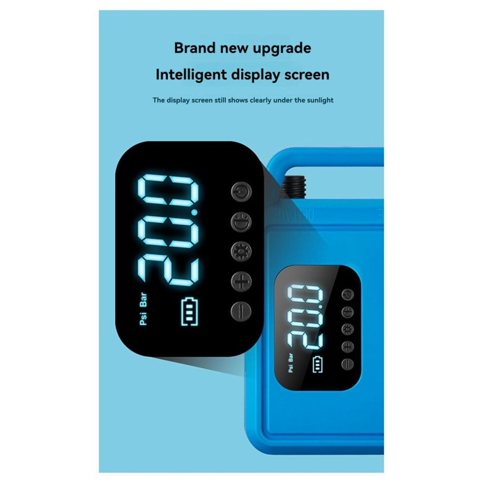 Electric Paddle Board Pump with LED Display Auto-Off Intelligent Dual ...