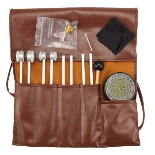 Tuning Fork Set 128Hz 256Hz 512Hz 432Hz with Activator for Healing ...