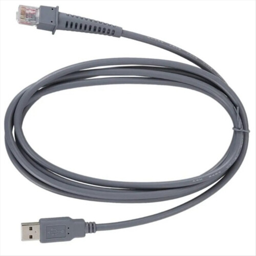5M USB Barcode Scanner Cable USB-A Male to RJ45 Cable for CAB4120 ...