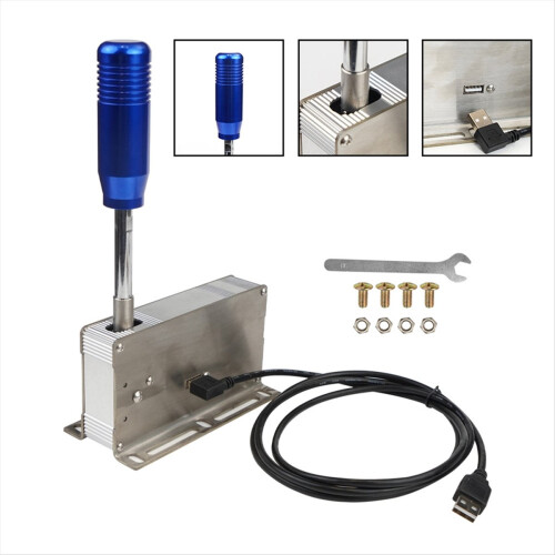 PC USB Racing Games Sequential Shifter H Gear Shift SIM for G25 G27 G29 ...