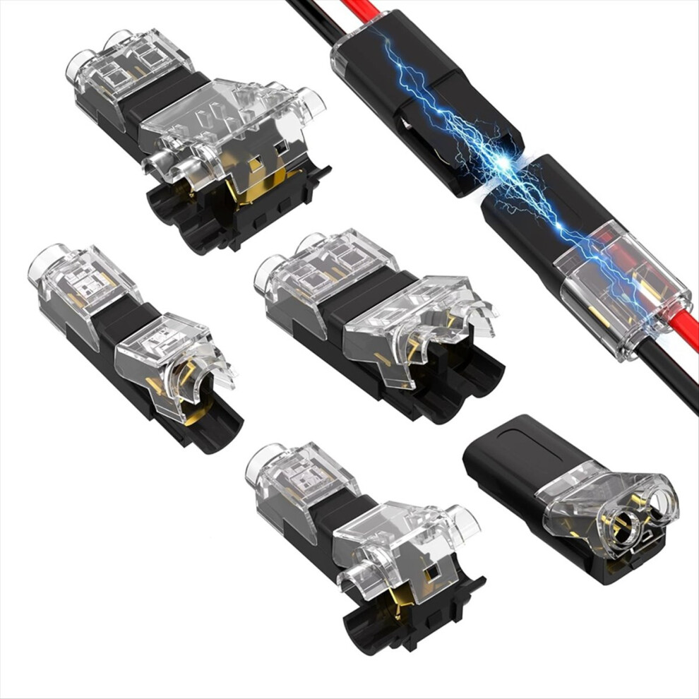 44PCS Low Voltage Wire Connectors Kit, Tap and I Tap Wire Connectors ...