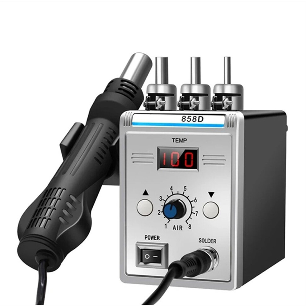 Hot Air 858D BGA Rework Solder Station Heat 220V 700W Hair Dryer for ...